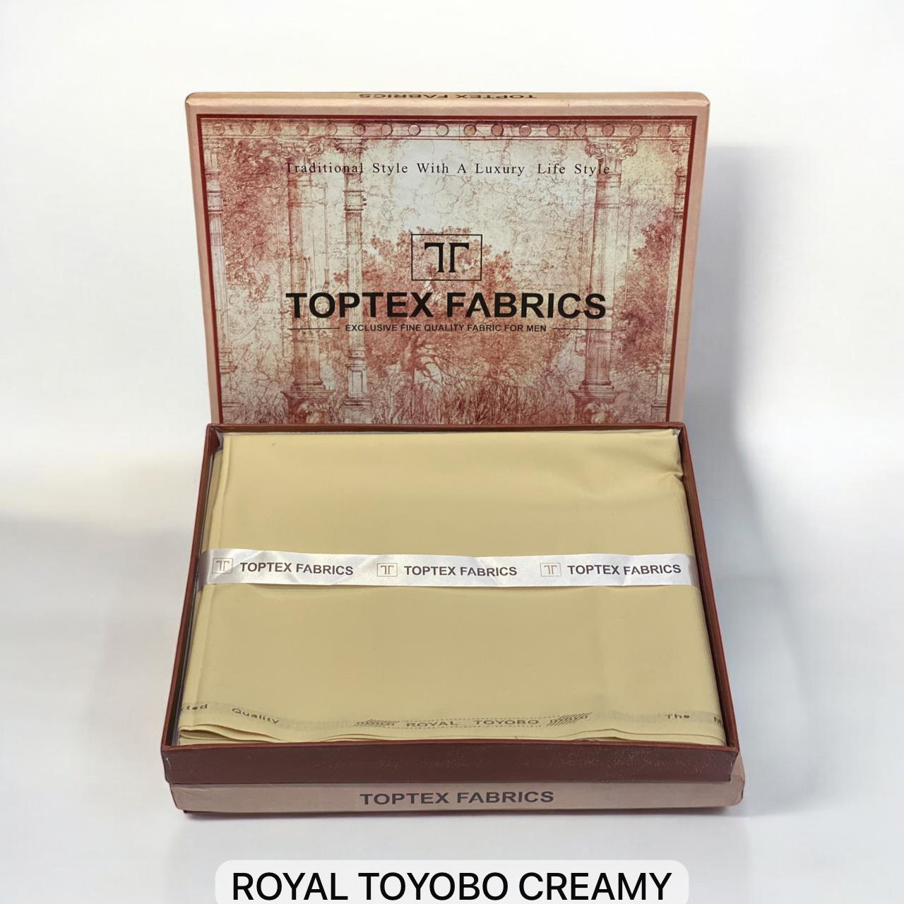 Royal Toyobo (Ivory Cream) – TopTex Fabrics